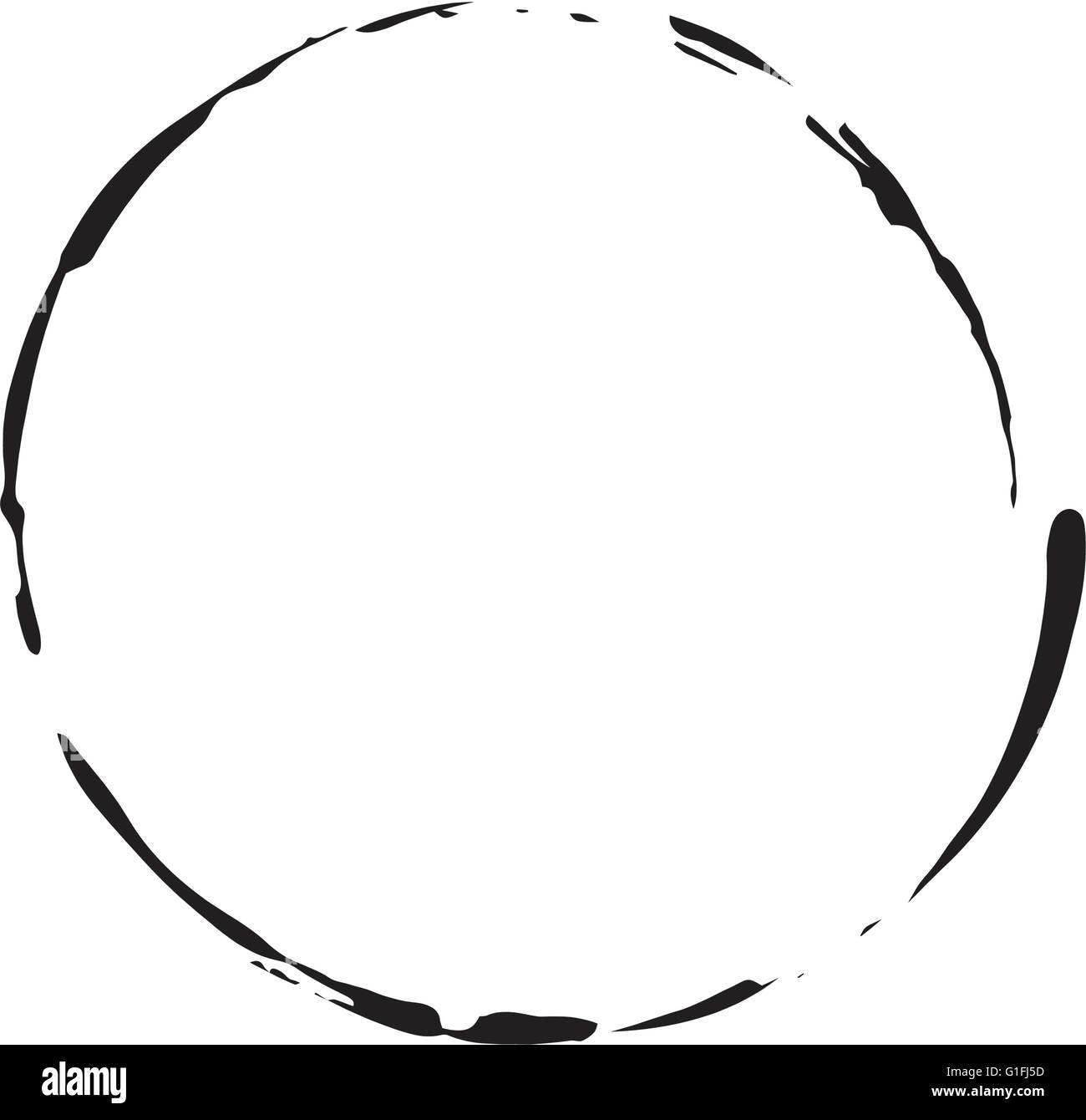 circle shape vector black grunge background Stock Vector Image & Art ...
