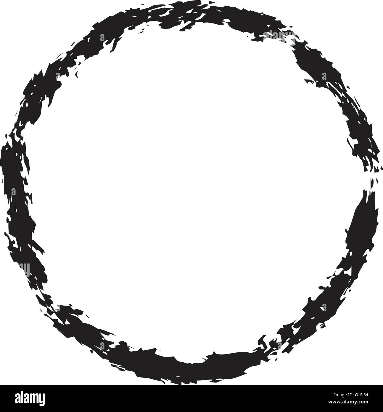 circle shape vector black grunge background Stock Vector Image & Art ...