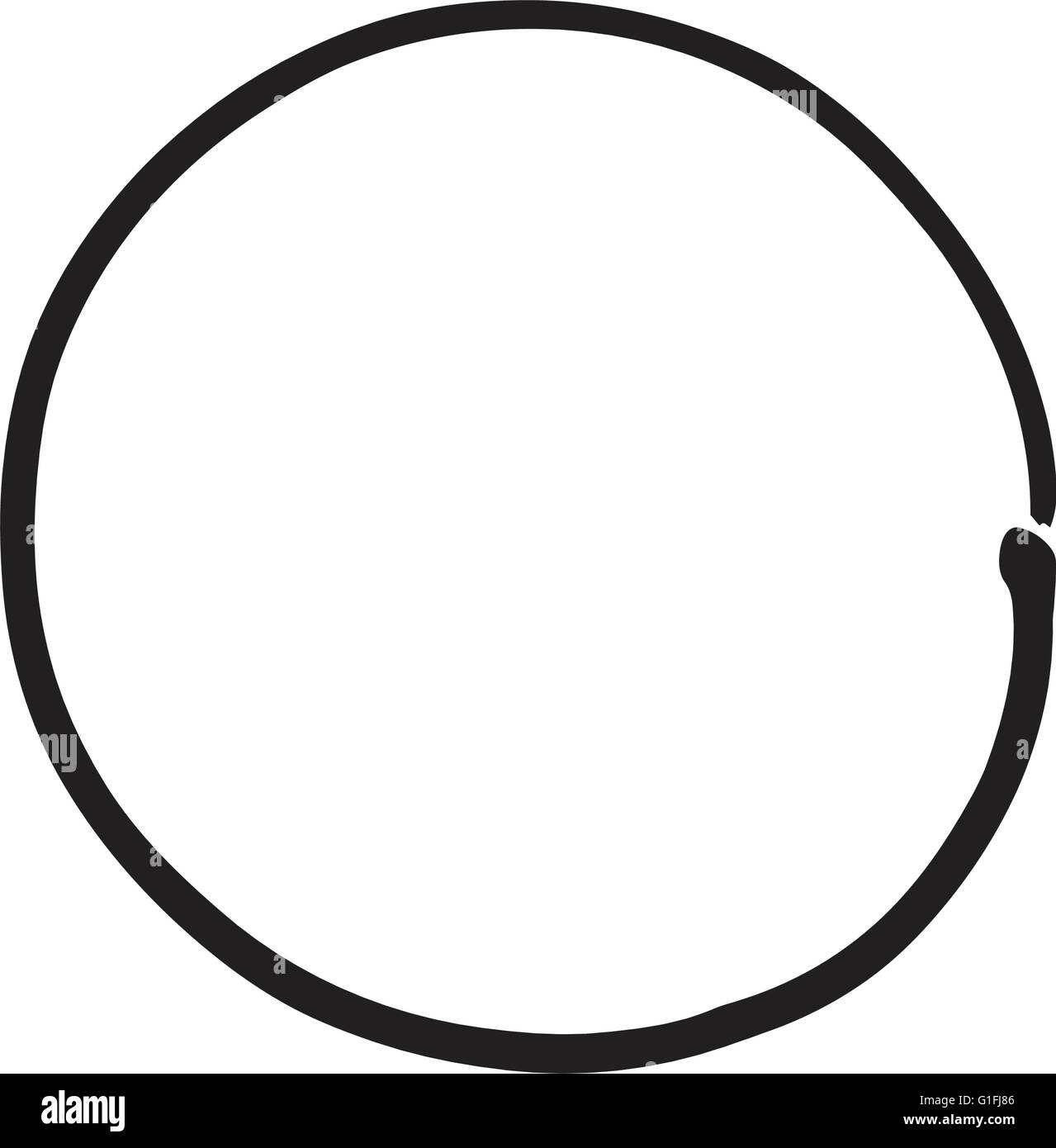 circle shape vector black grunge background Stock Vector Image & Art ...