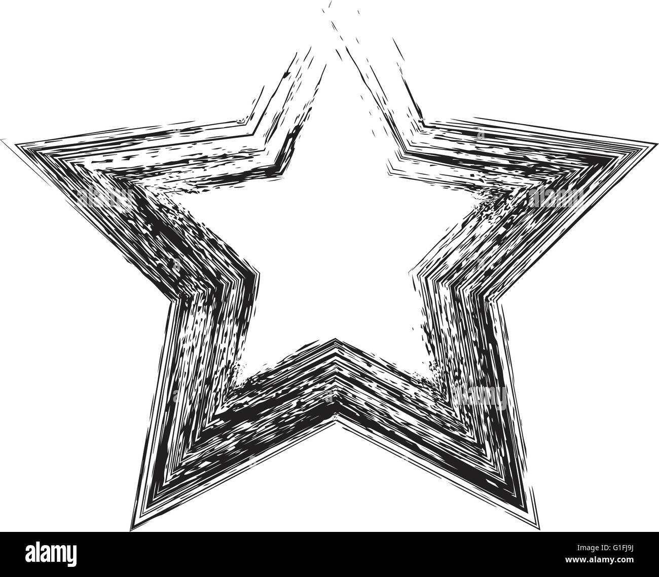 star patriot symbol grunge vector shape Stock Vector Image & Art - Alamy