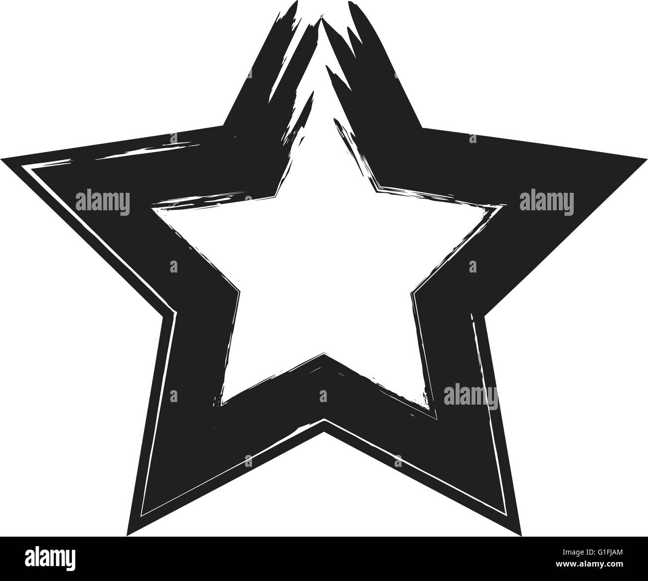 star patriot symbol grunge vector shape Stock Vector Image & Art - Alamy