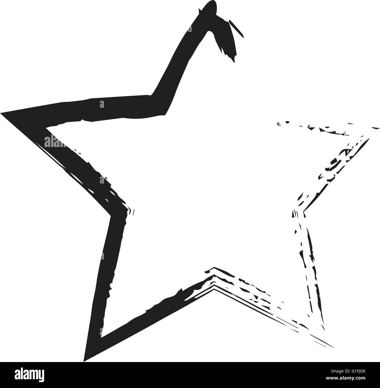 star patriot symbol grunge vector shape Stock Vector Image & Art - Alamy