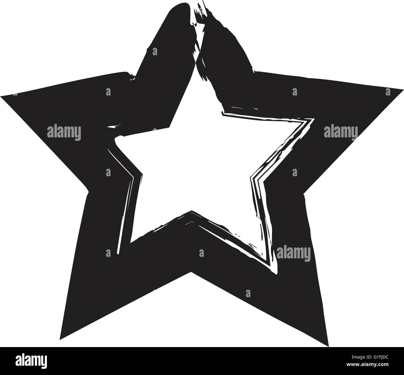 star patriot symbol grunge vector shape Stock Vector Image & Art - Alamy