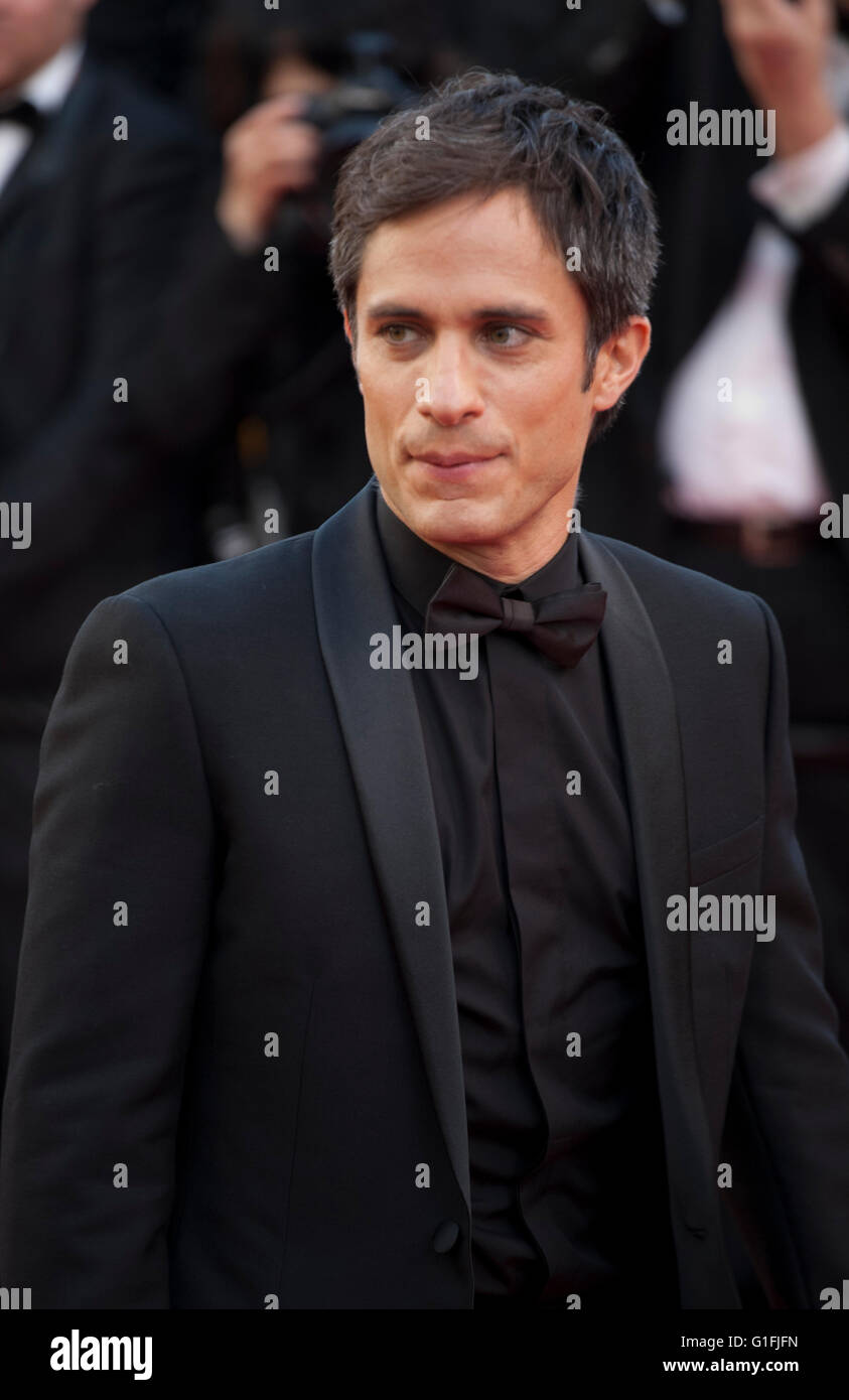 Actor Gael Garcia Bernal at the gala screening for Woody Allen's film ...