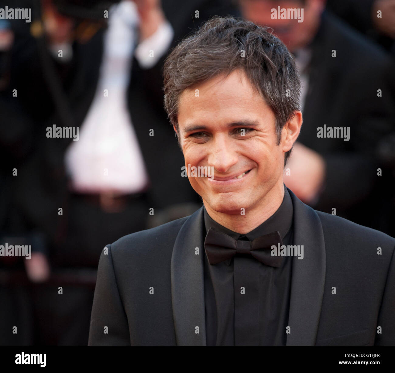 Actor Gael Garcia Bernal at the gala screening for Woody Allen's film ...