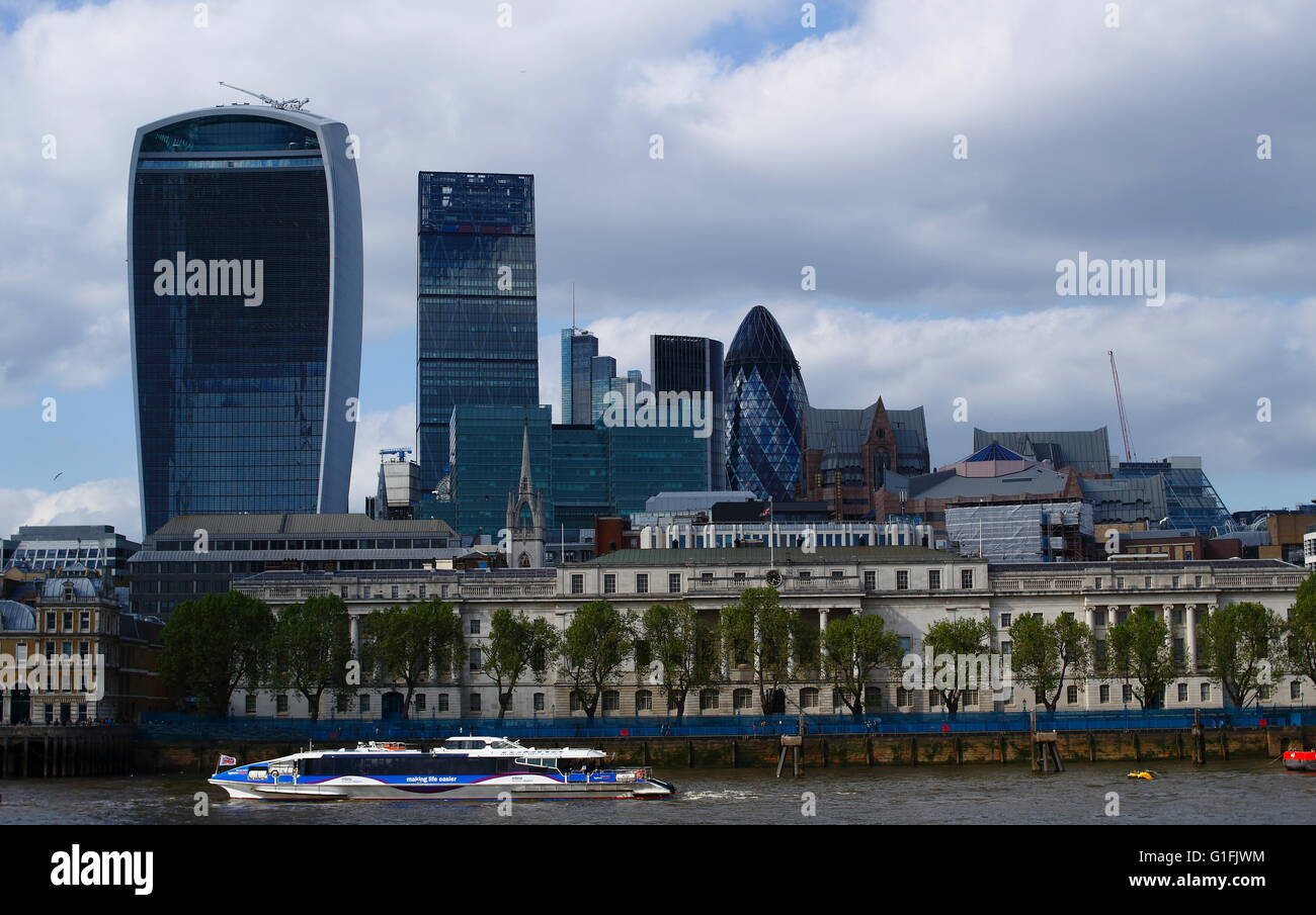 City of London view Stock Photo - Alamy