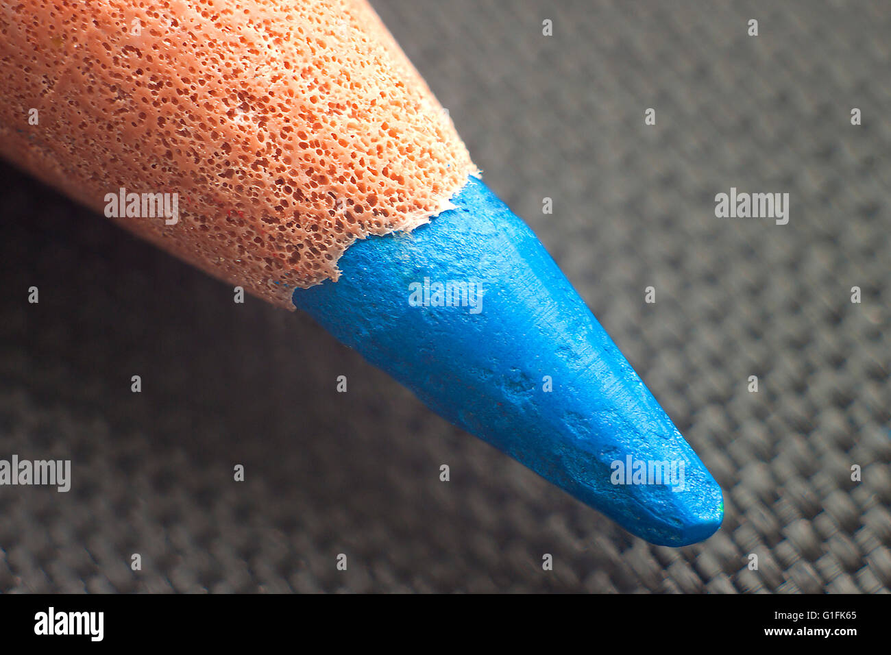 Point of pencil closeup macro blurred background Stock Photo - Alamy