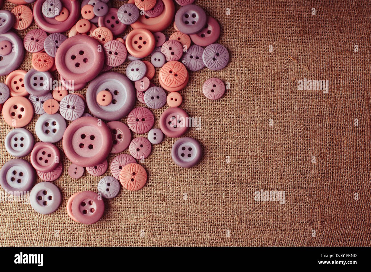 Collection of buttons Stock Photo - Alamy