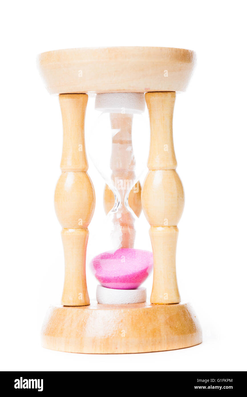 Old sandglass Cut Out Stock Images & Pictures - Alamy