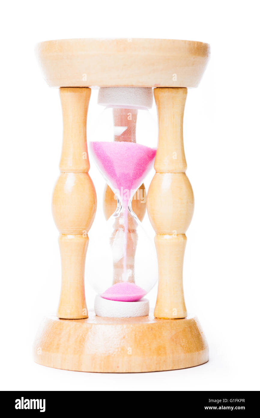 Old sandglass Cut Out Stock Images & Pictures - Alamy