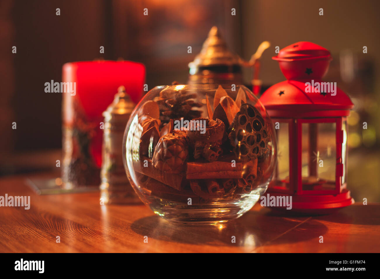 Handmade aroma glass Stock Photo - Alamy