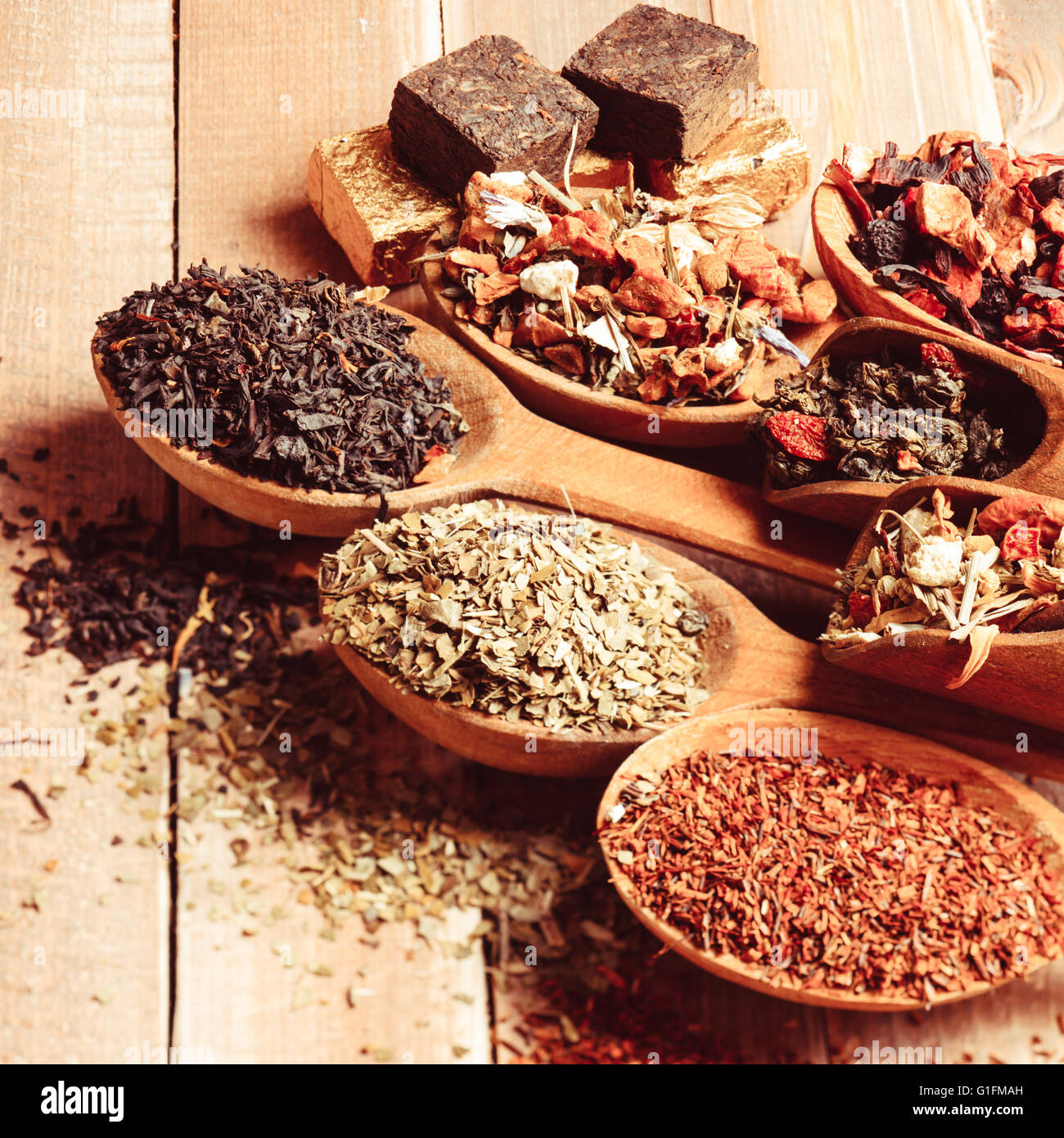 Various of tea Stock Photo - Alamy