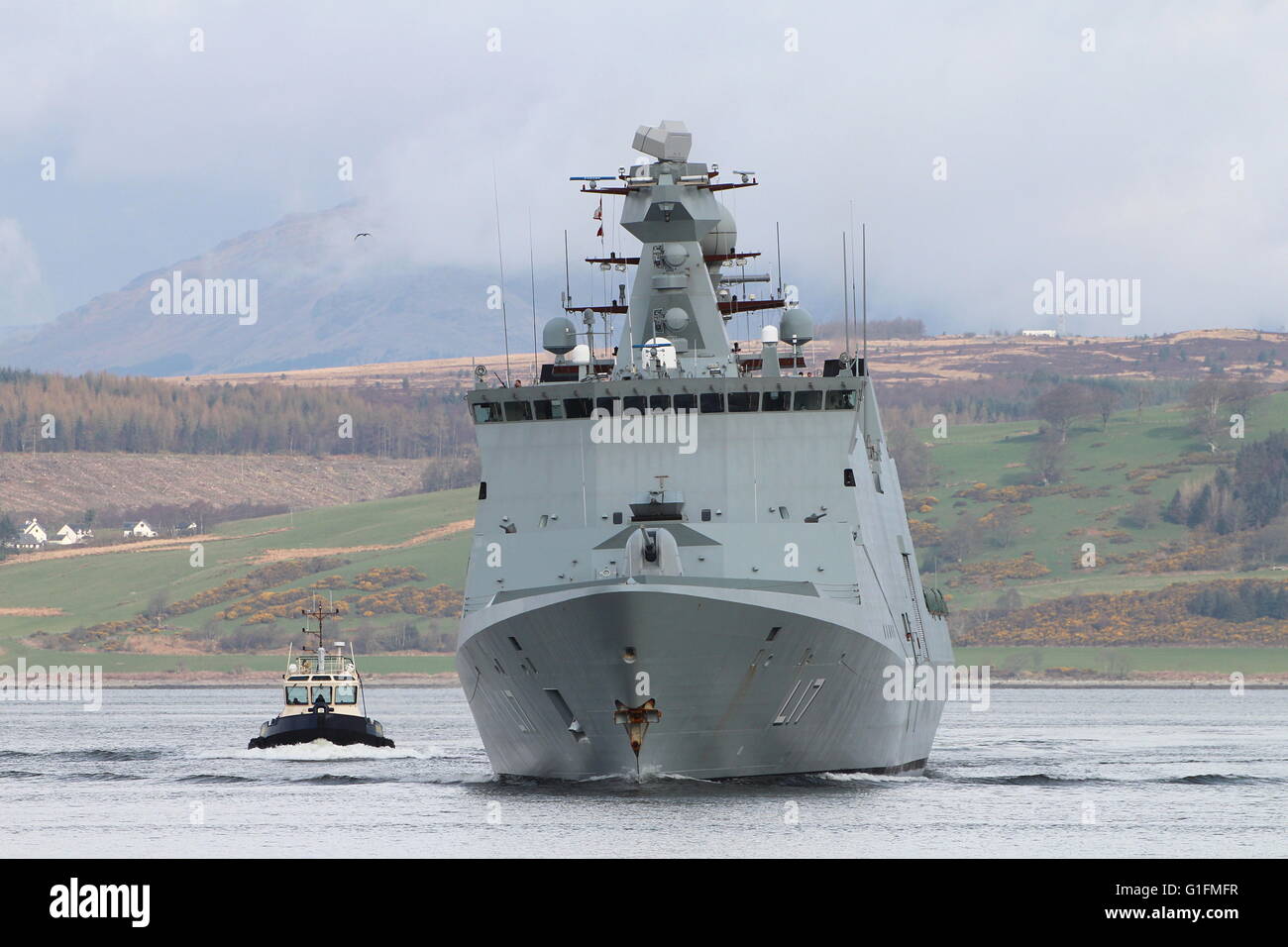 KDM Esbern Snare (L17), an Absalon-class command and support vessel of ...