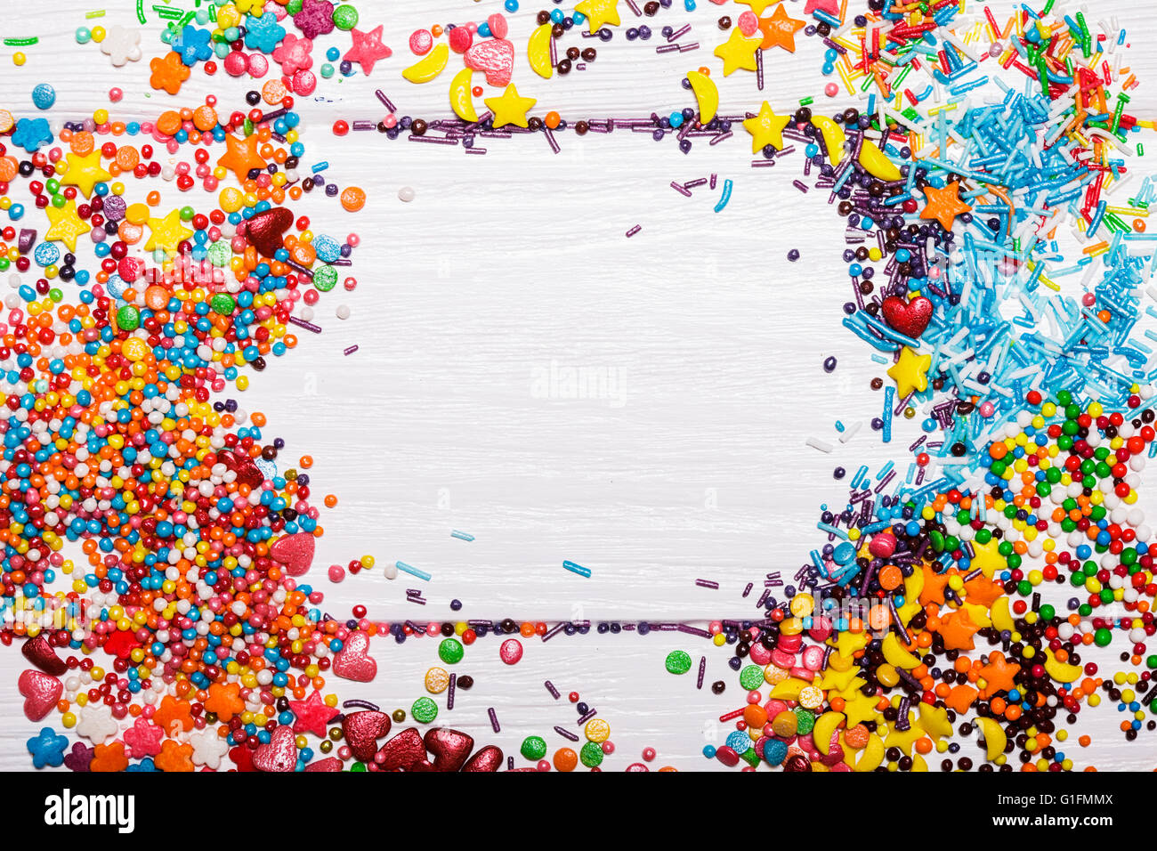The color sprinkles Stock Photo - Alamy