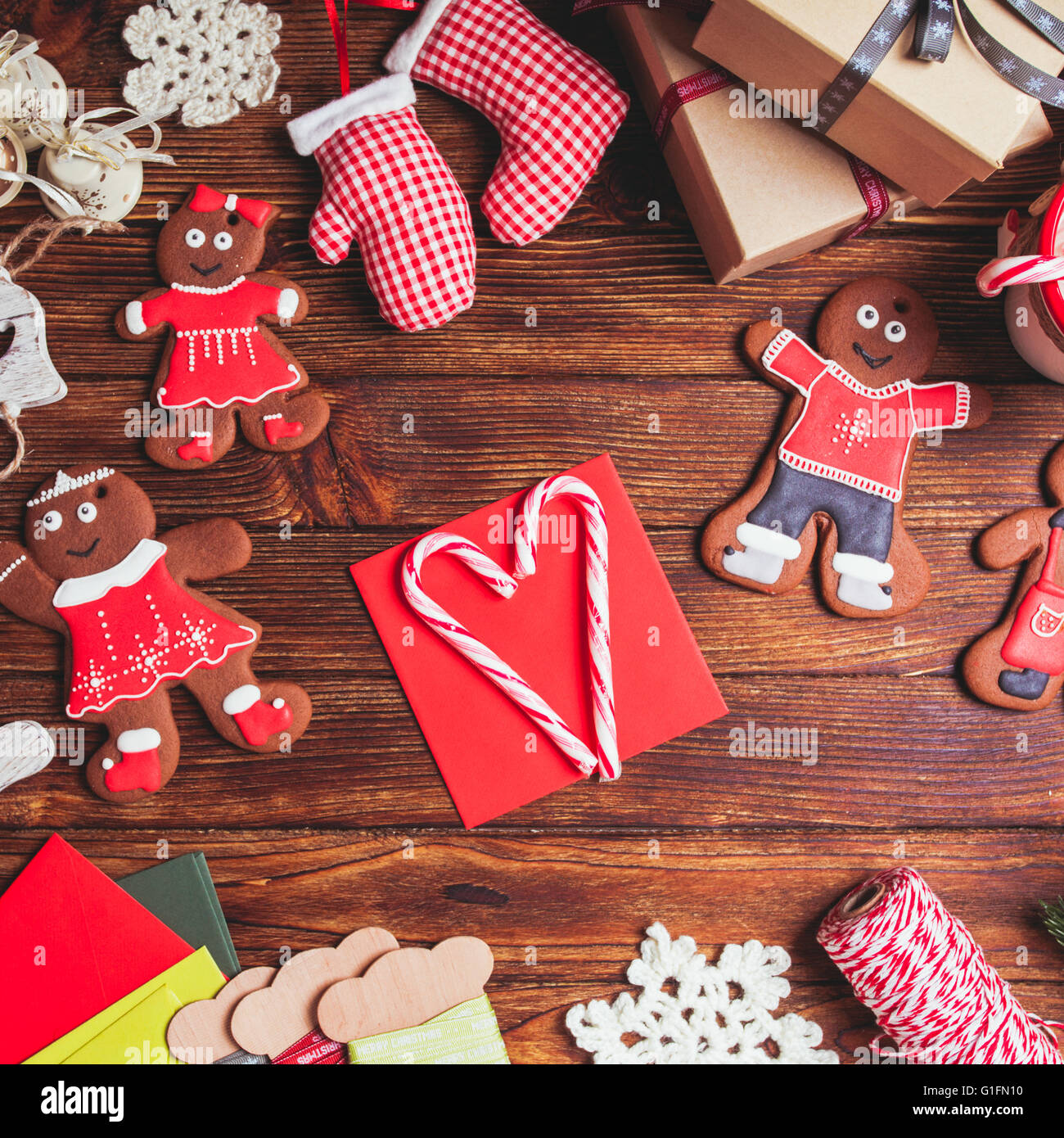 Preparation for Christmas Stock Photo - Alamy