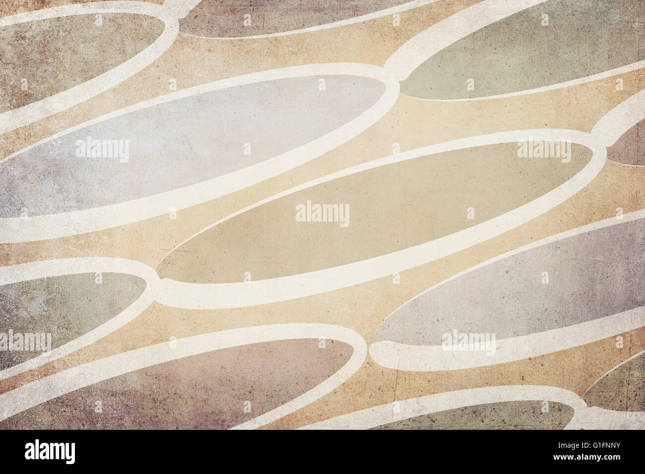 Colorful oval pattern texture for decoration, fabric, background or ...