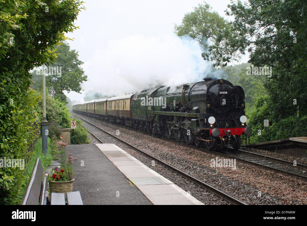 Clan line locomotive hi-res stock photography and images - Alamy