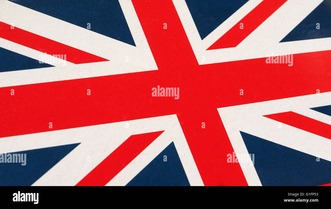The national flag of the United Kingdom aka Union Jack Stock Photo - Alamy