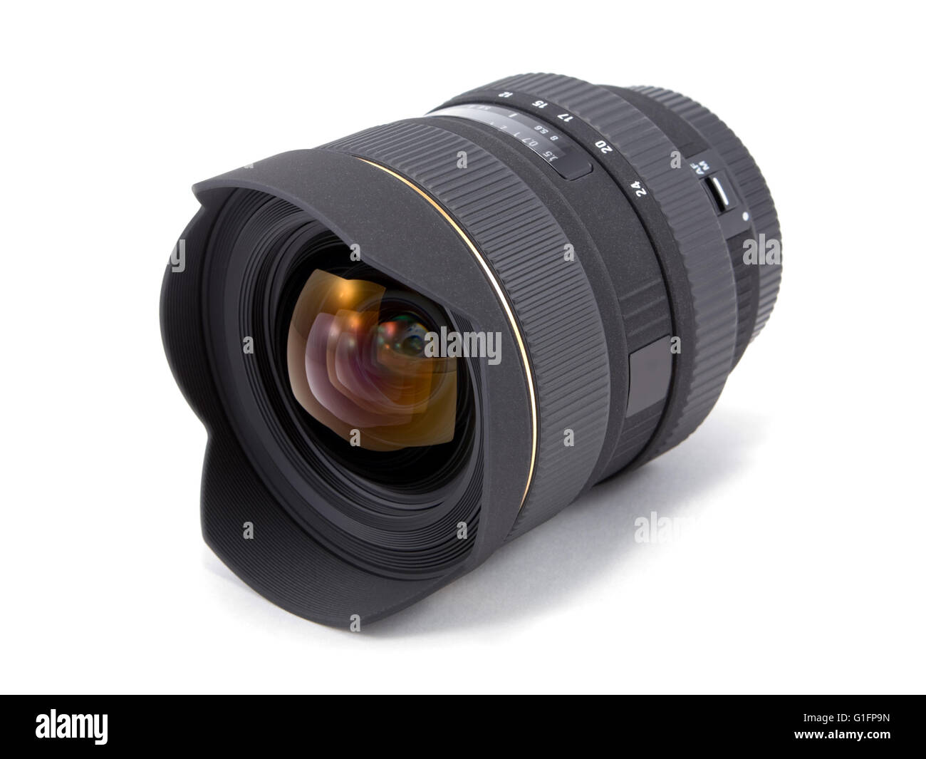 Photo lens, isolated on white Stock Photo - Alamy