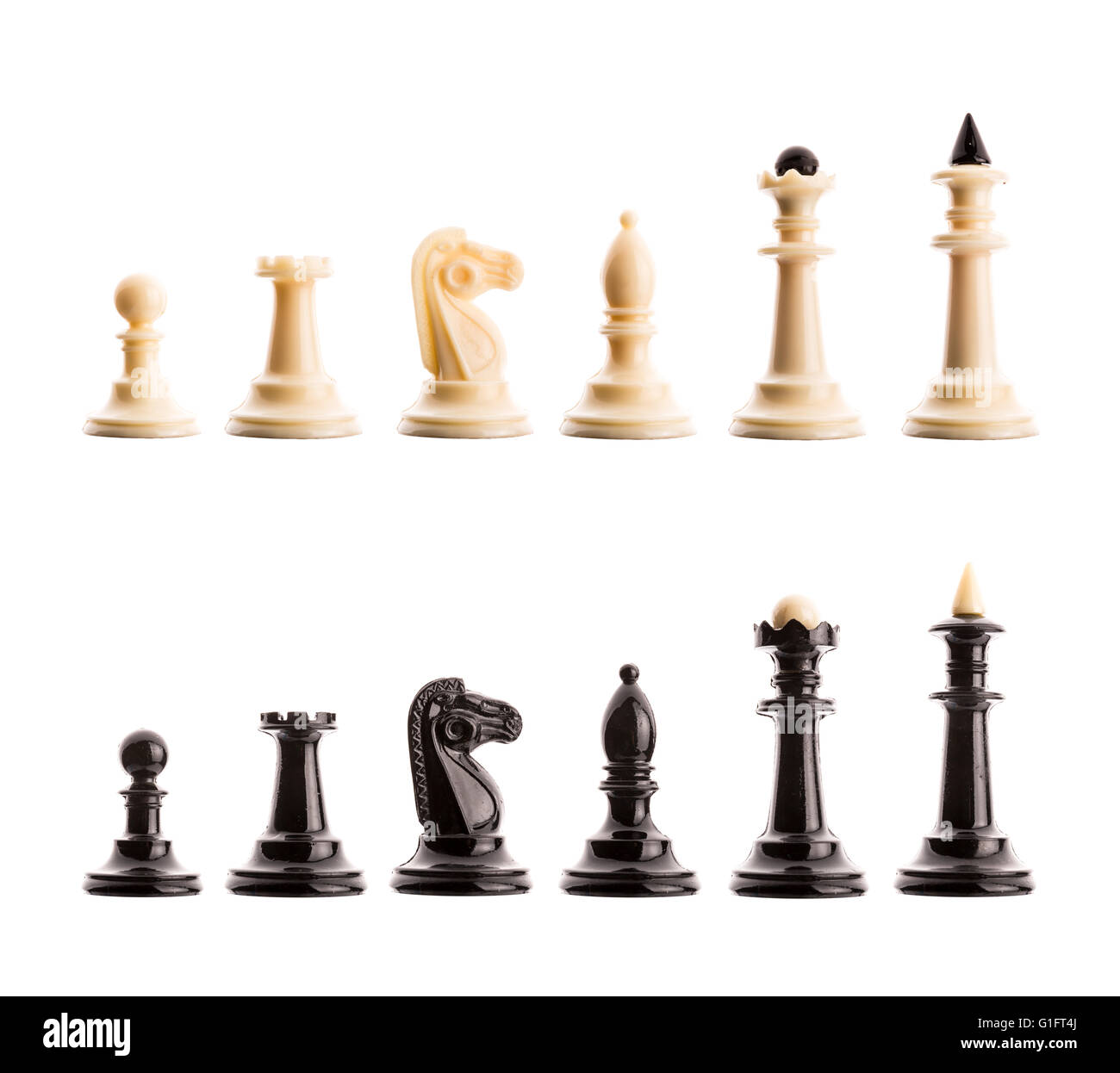 Chess figures isolated Stock Photo - Alamy