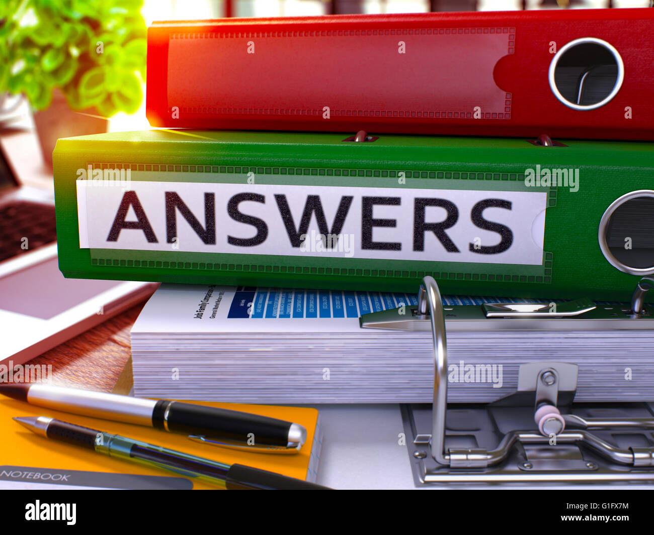 Answer office hi-res stock photography and images - Alamy