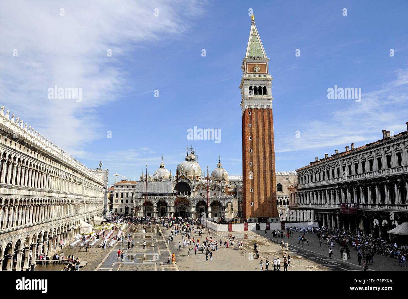 St Mark's Square Venice Stock Photo - Alamy