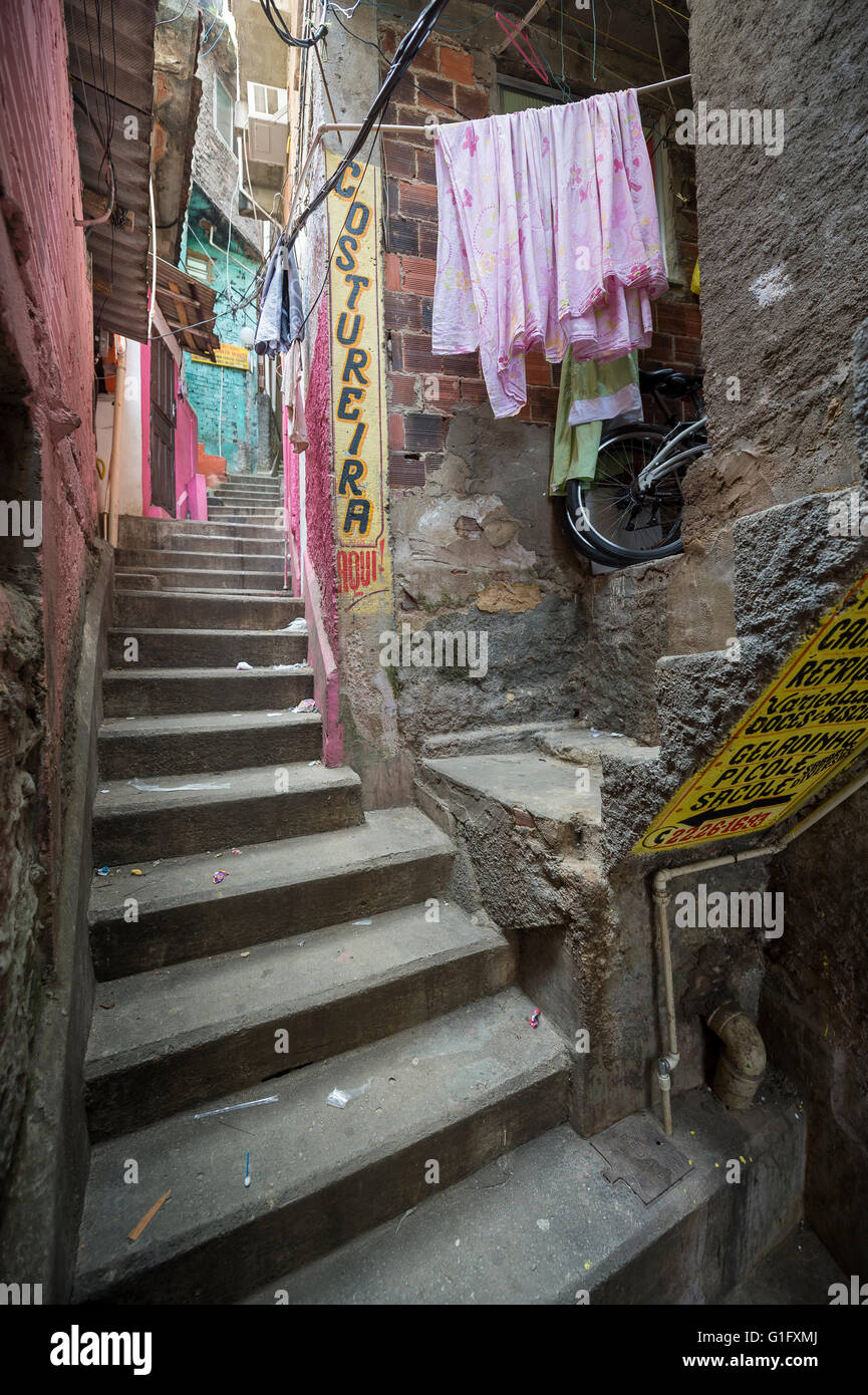 Brazil favela improvement hi-res stock photography and images - Alamy