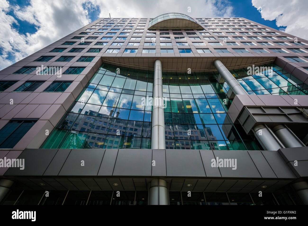 Modern building in the Financial District of Toronto, Ontario Stock ...