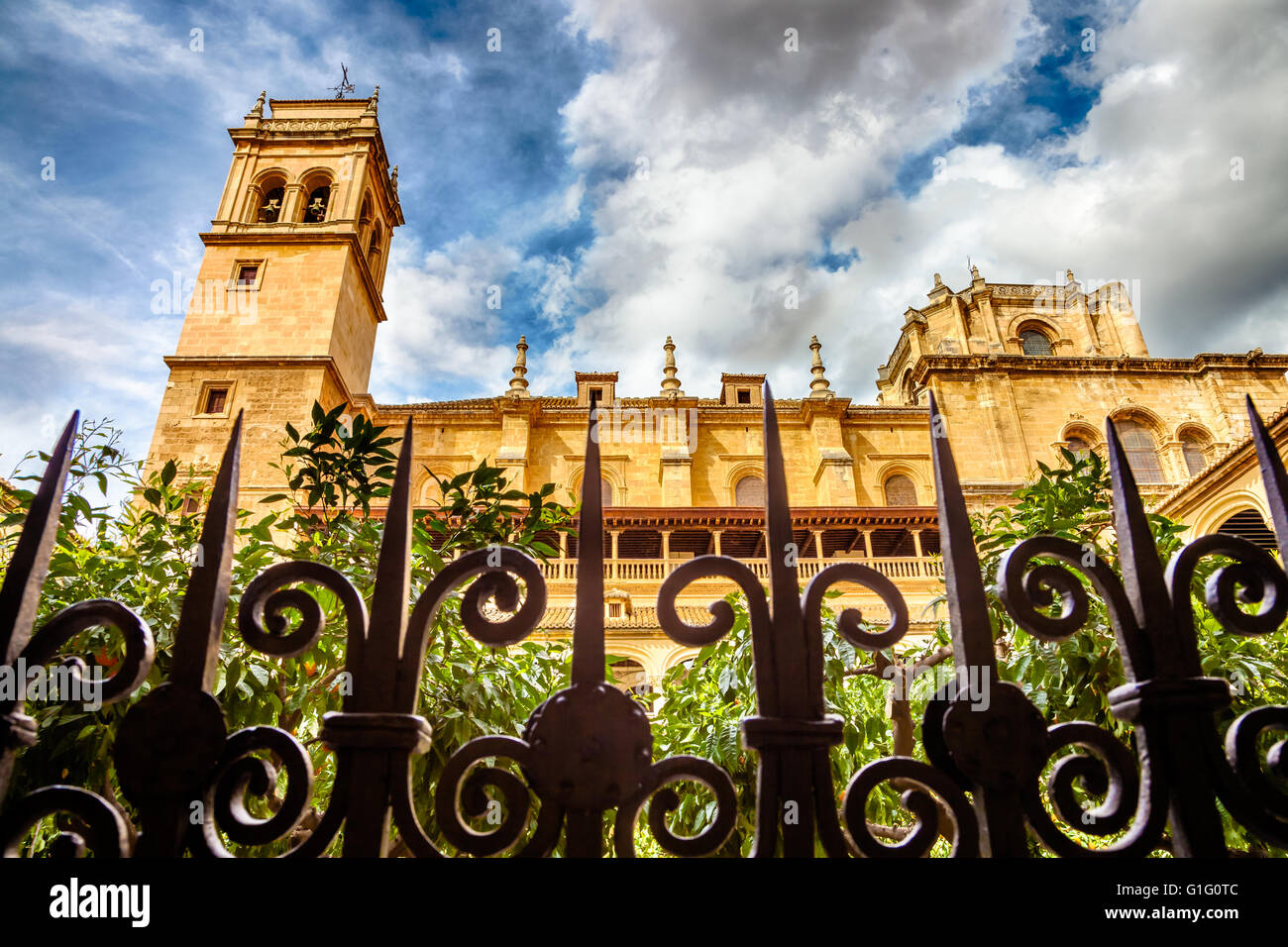 San Jeronimo Monastery Granada Stock Photo - Alamy