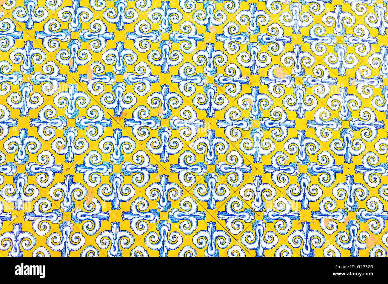Ceramic background in Valencia, Spain Stock Photo - Alamy