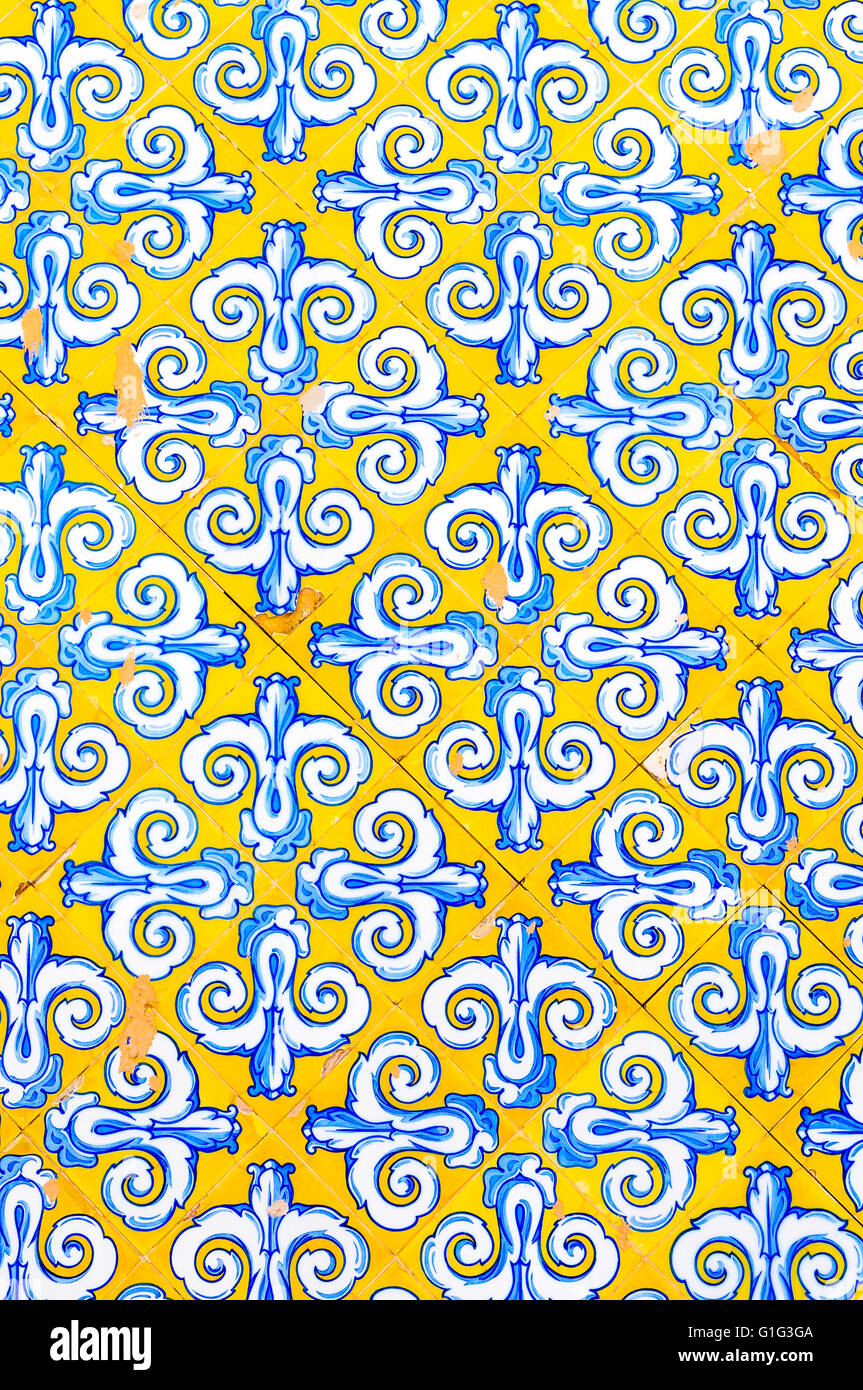 Ceramic background in Valencia, Spain Stock Photo - Alamy
