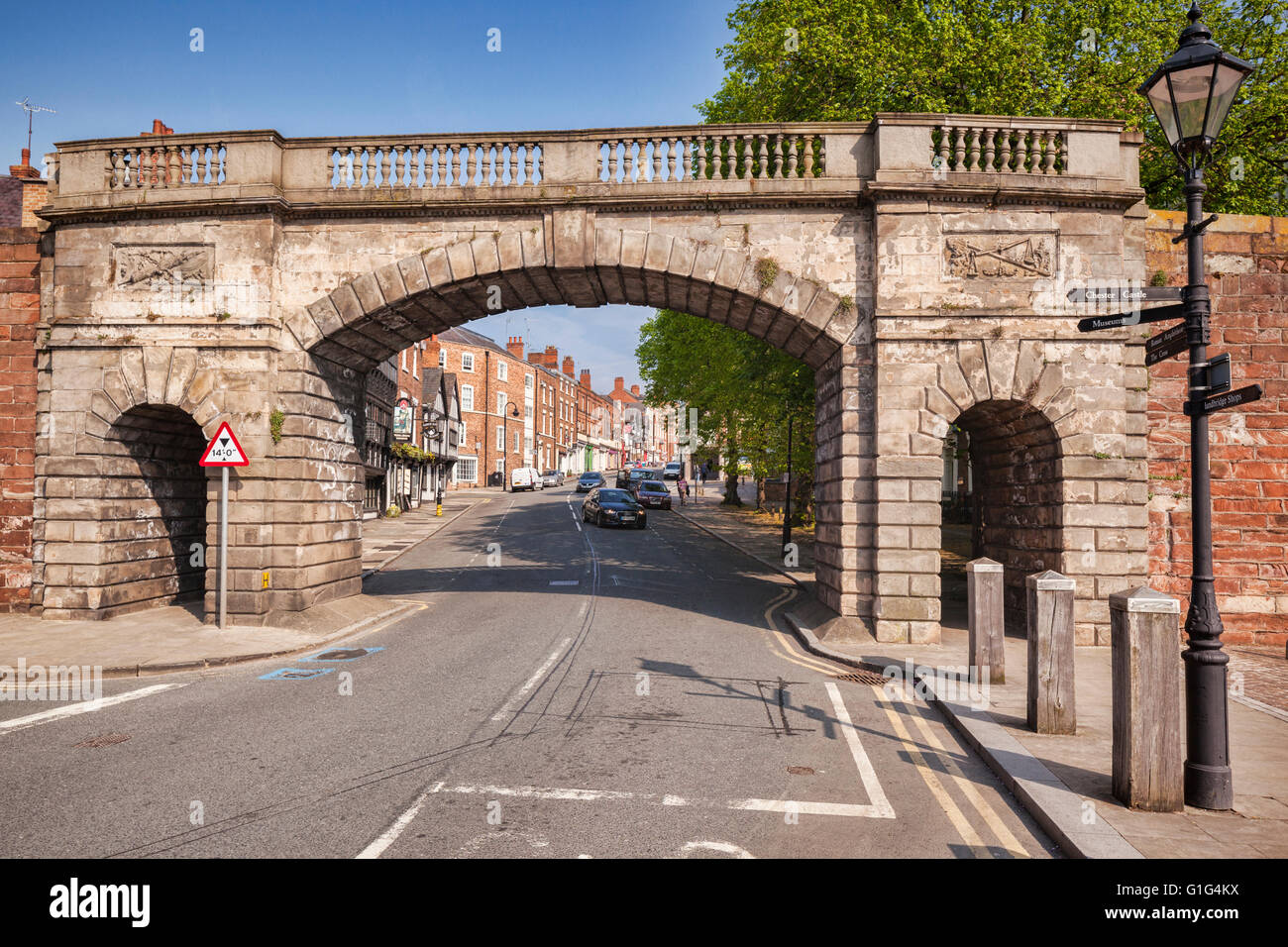 Chester road gates hi-res stock photography and images - Alamy