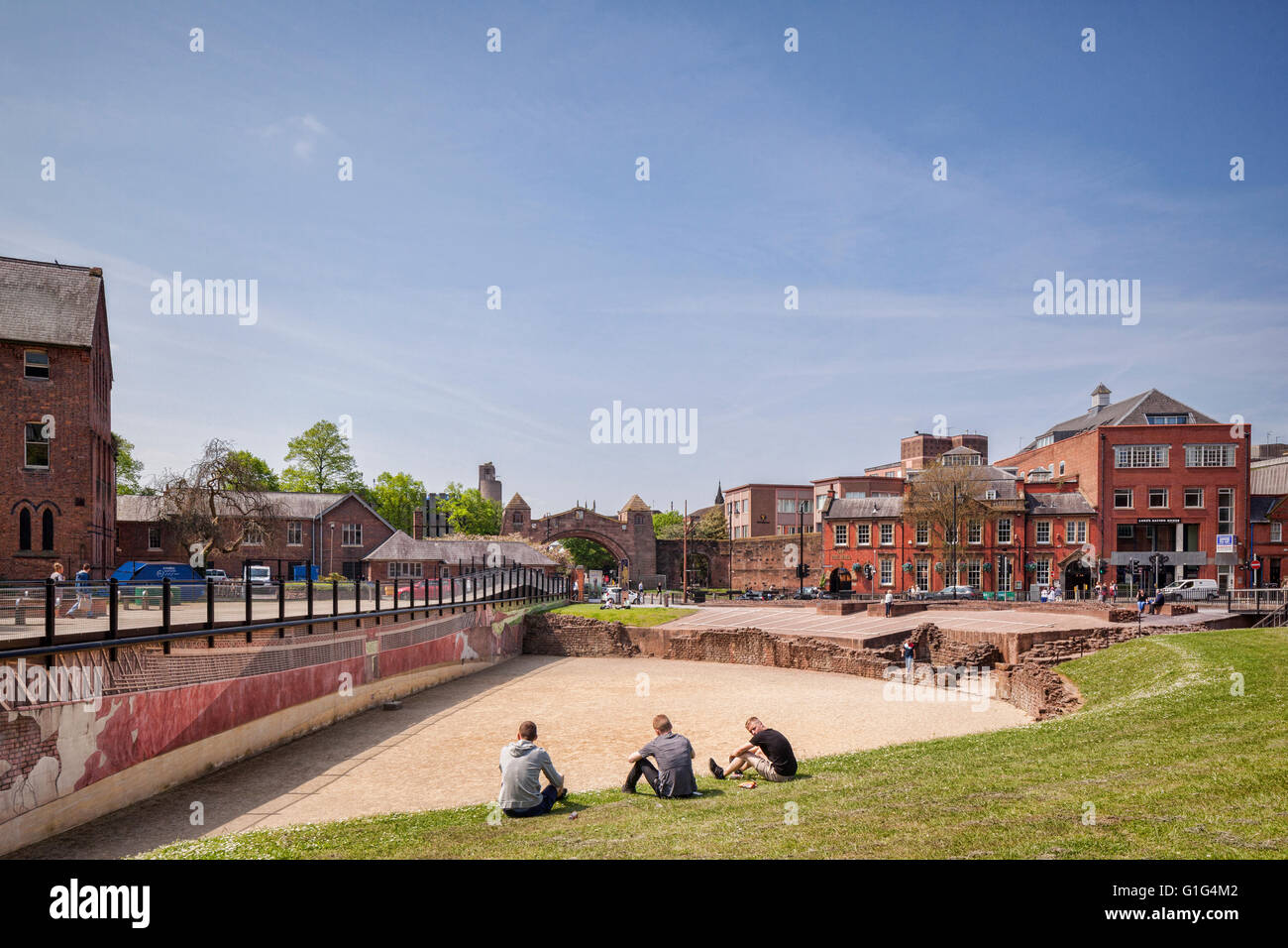 Ancient roman amphitheatre amphitheater hi-res stock photography and ...