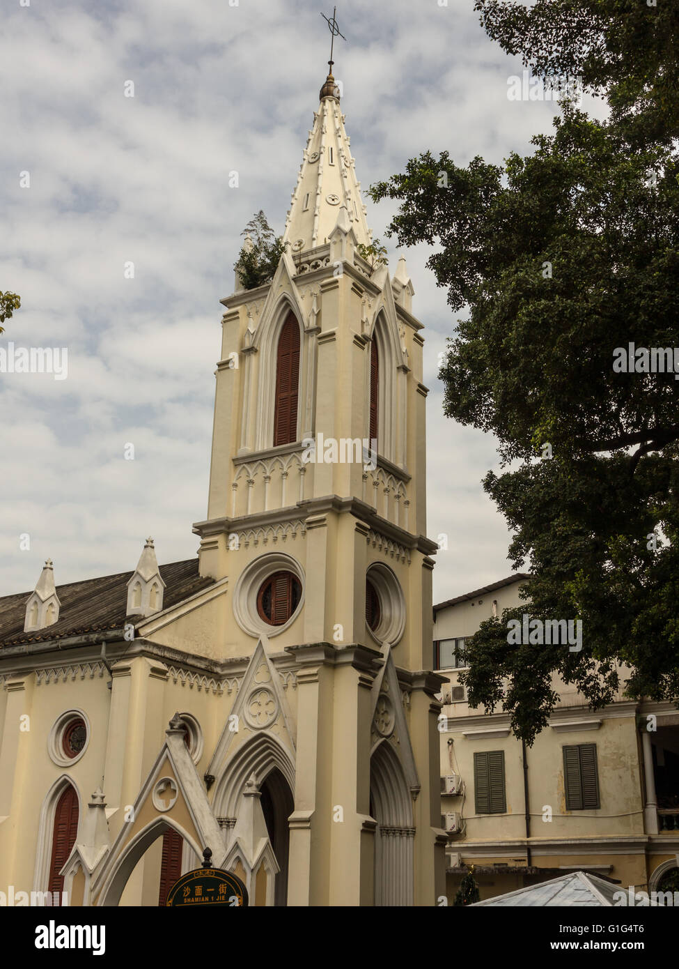 Christ Church Shamian, Guangzhou China Stock Photo - Alamy