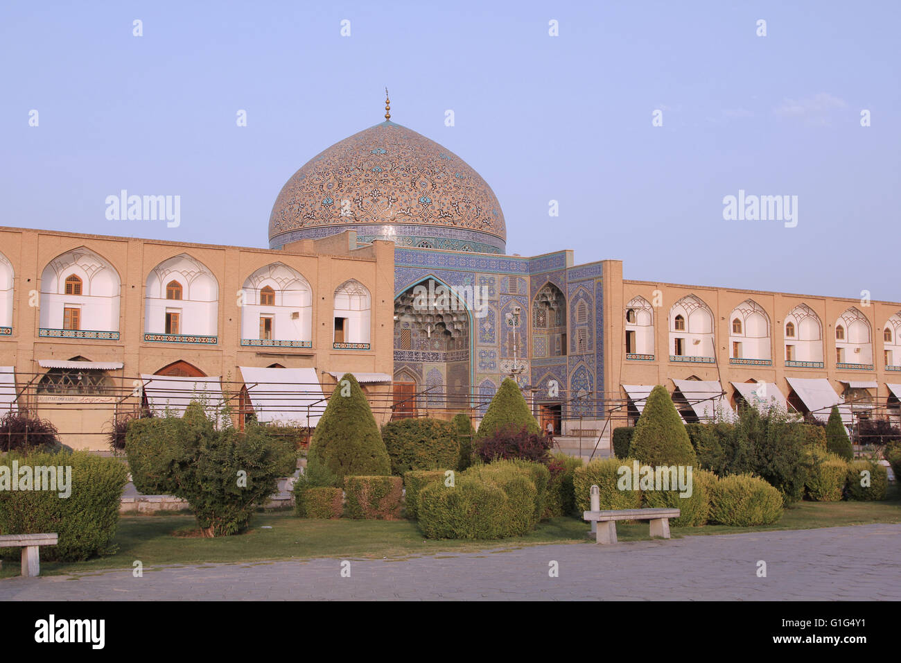 Famous mosque in Isfahan, Iran Stock Photo - Alamy