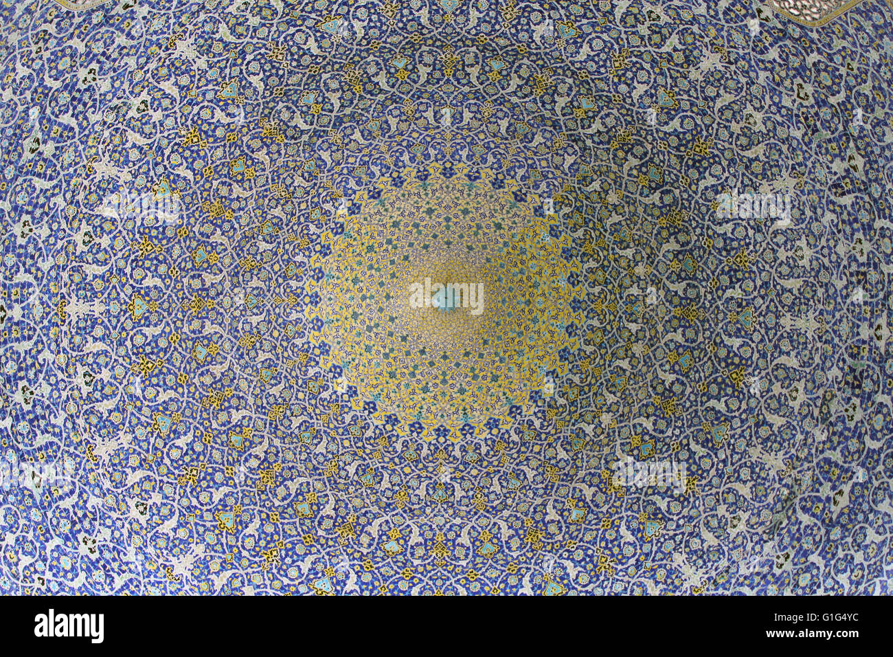 Original Iranian mosaic tiles decoration Stock Photo - Alamy