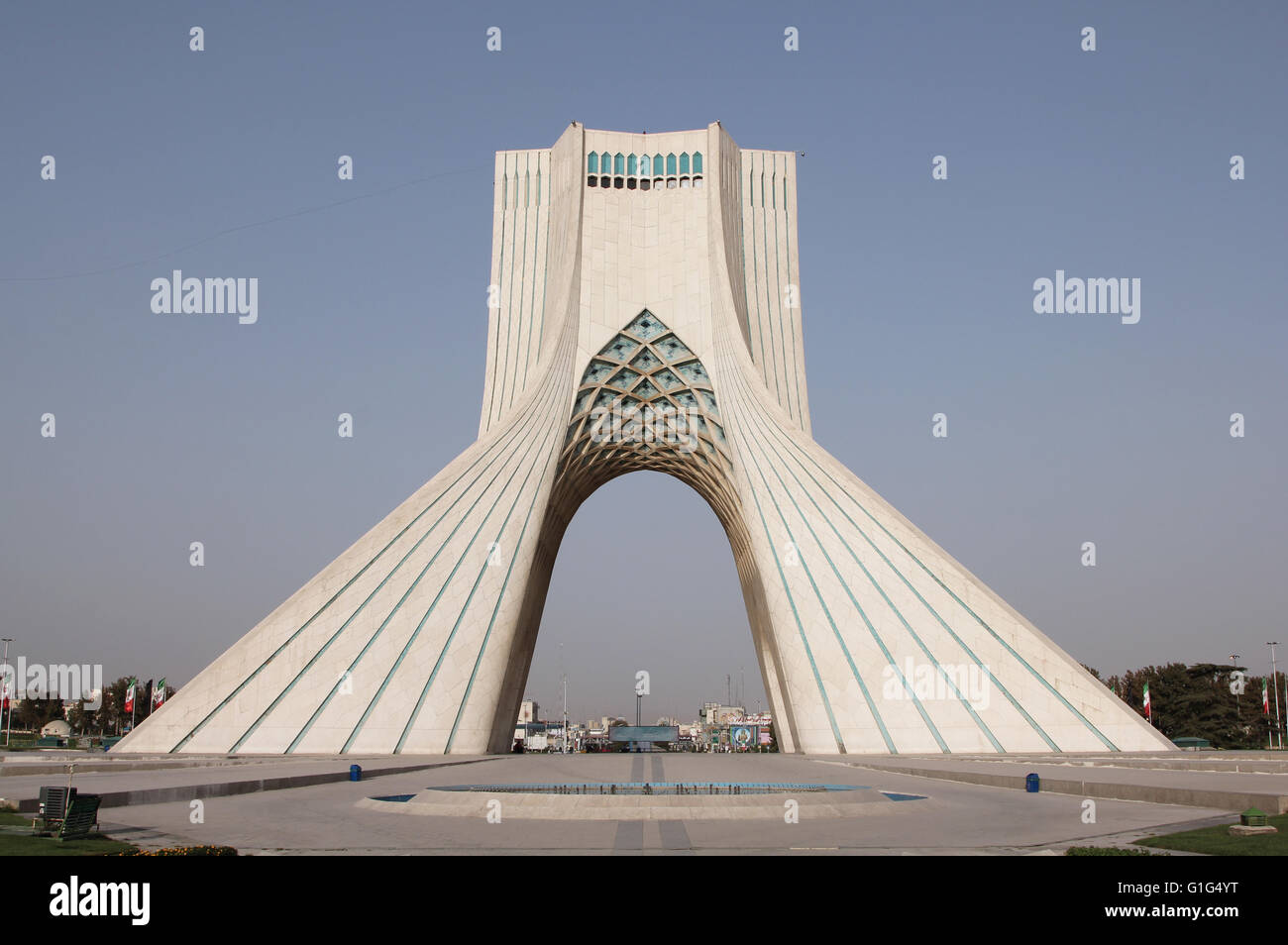 Azadi tower in Tehran, Iran Stock Photo - Alamy