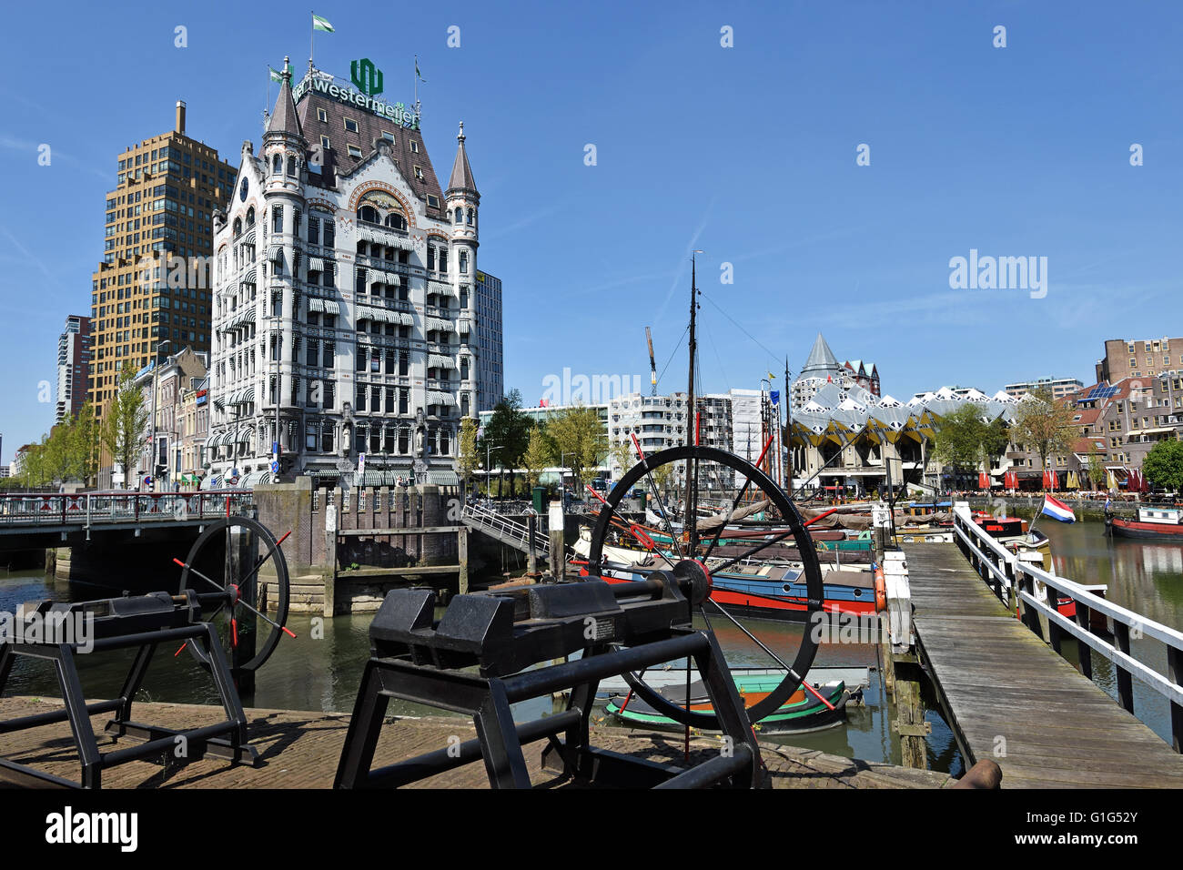 Oudehaven - Old Harbour Rotterdam 19th century Scheepshelling ...