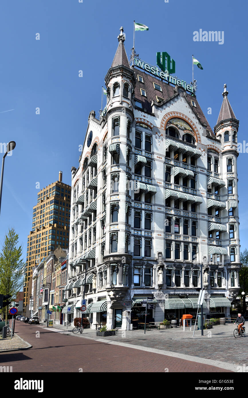 Het Witte Huis (White House) built in 1898 in Art Nouveau style at ...