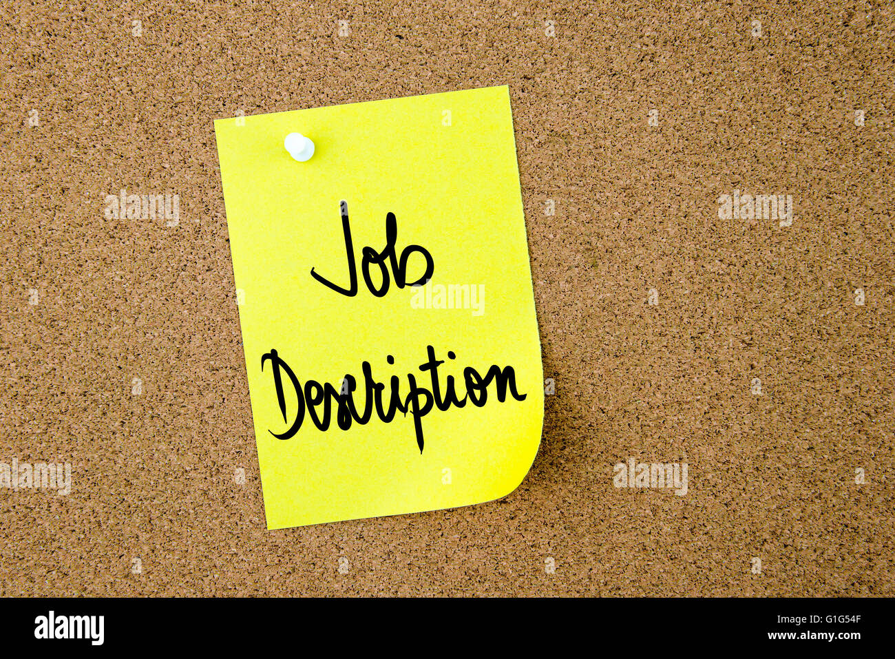 Job description hi-res stock photography and images - Alamy