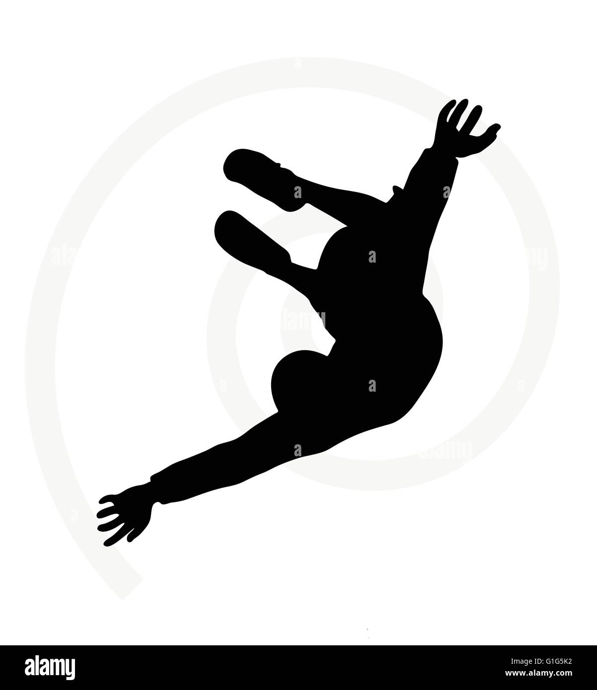 Person Flying Silhouette