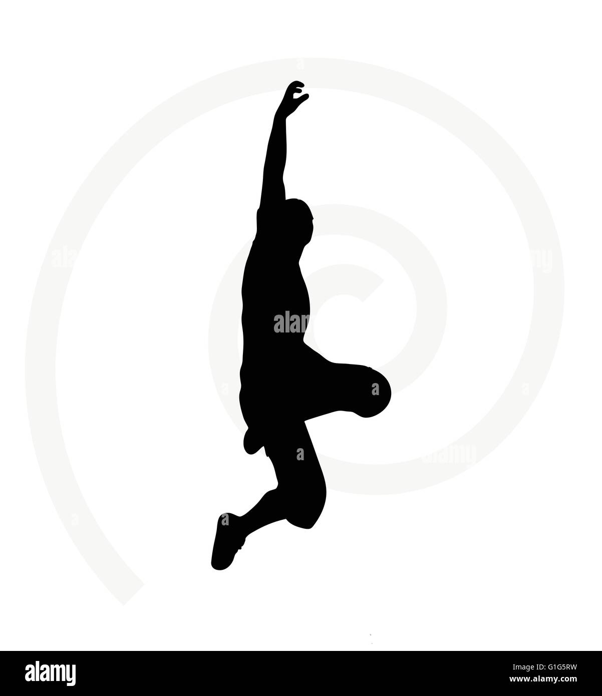 Swinging in the air Stock Vector Images - Alamy