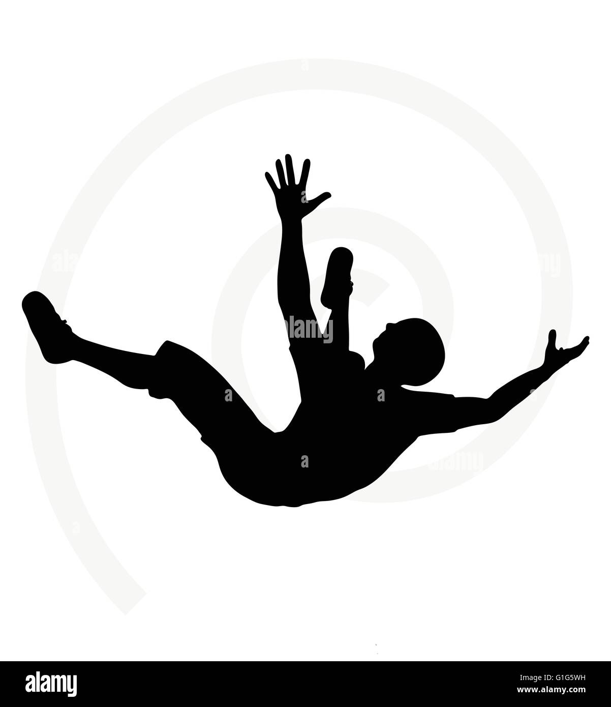 Falling From Sky Pose