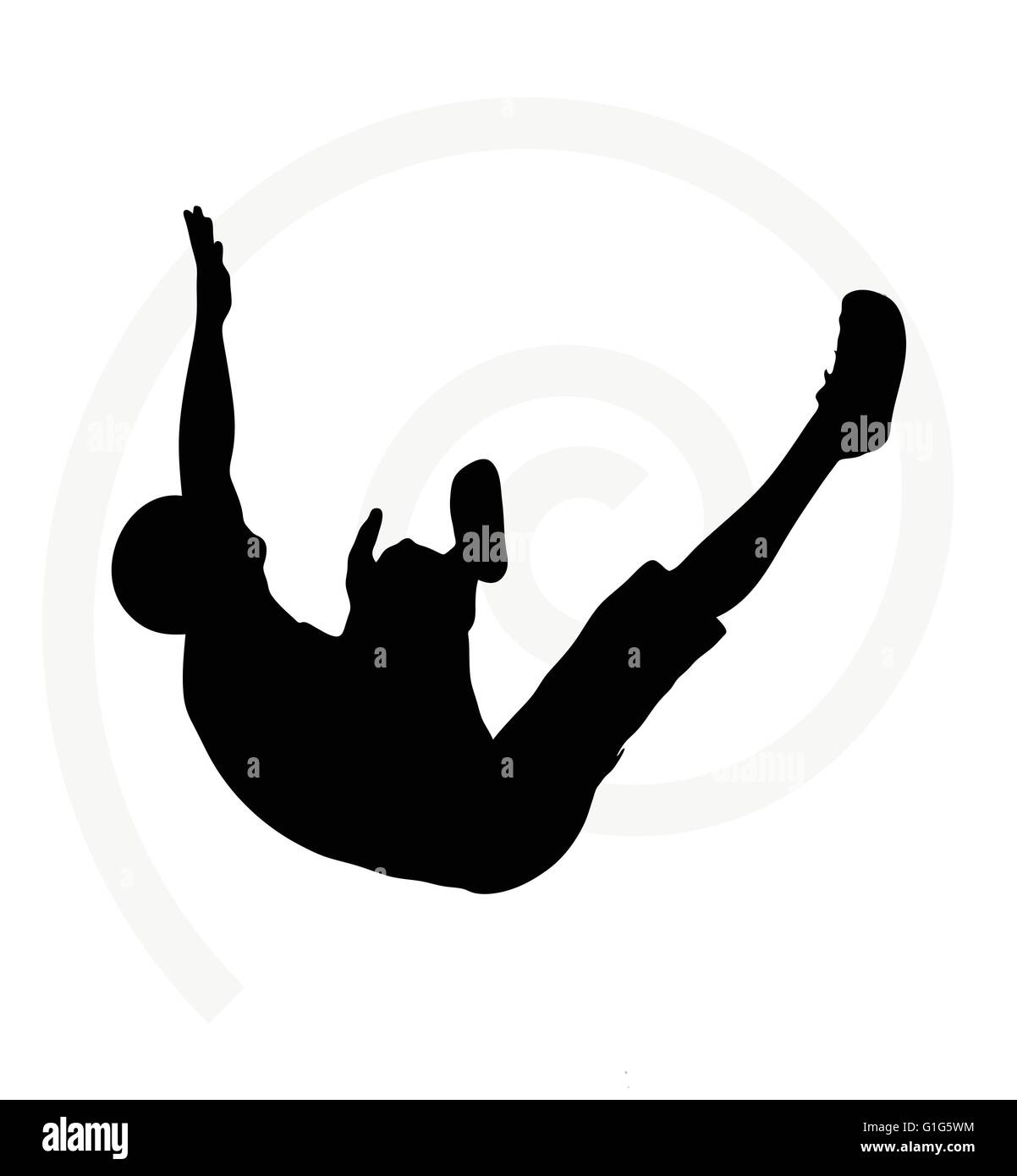Falling From Sky Pose