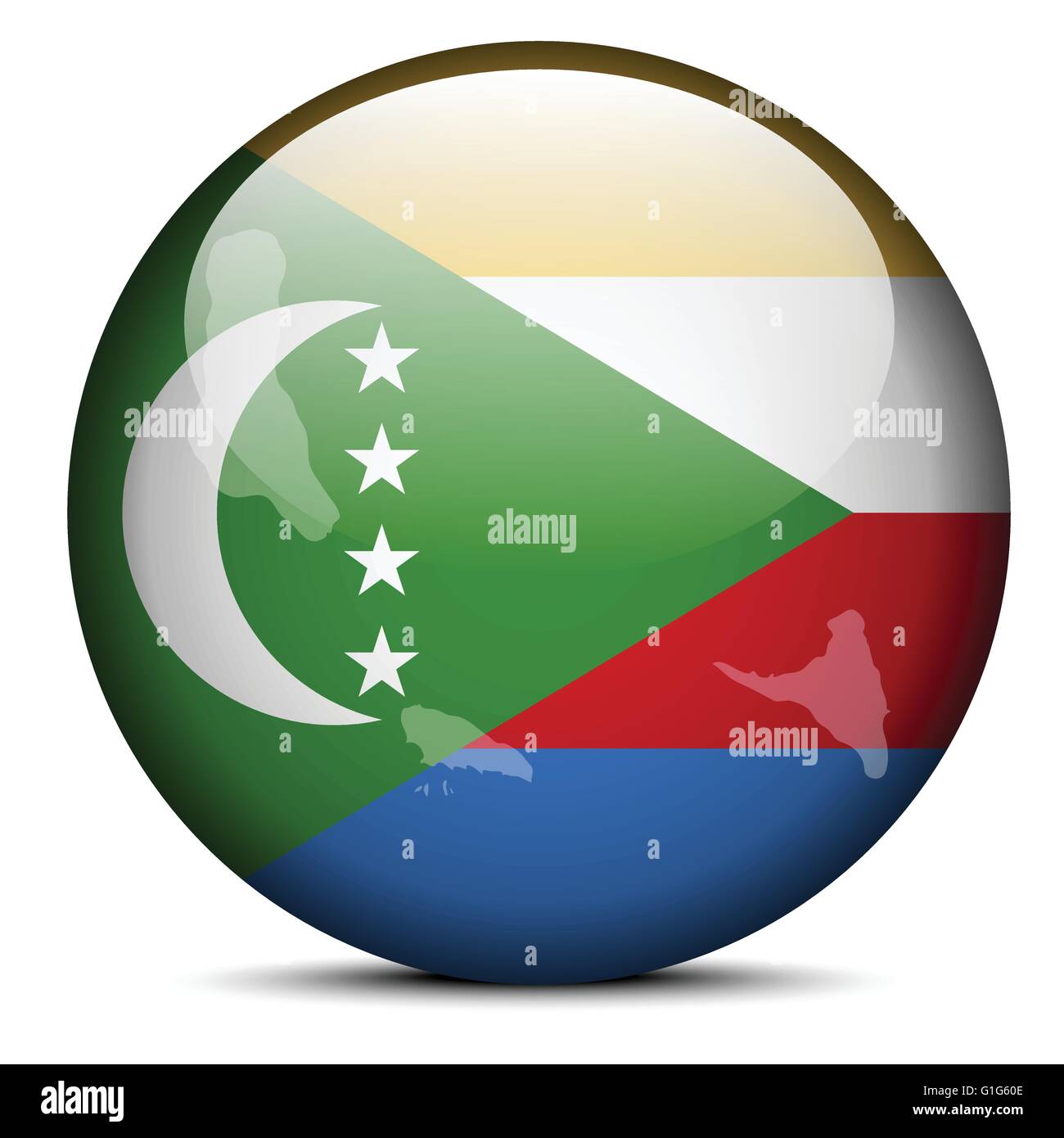 Sub saharan africa map Cut Out Stock Images & Pictures - Alamy