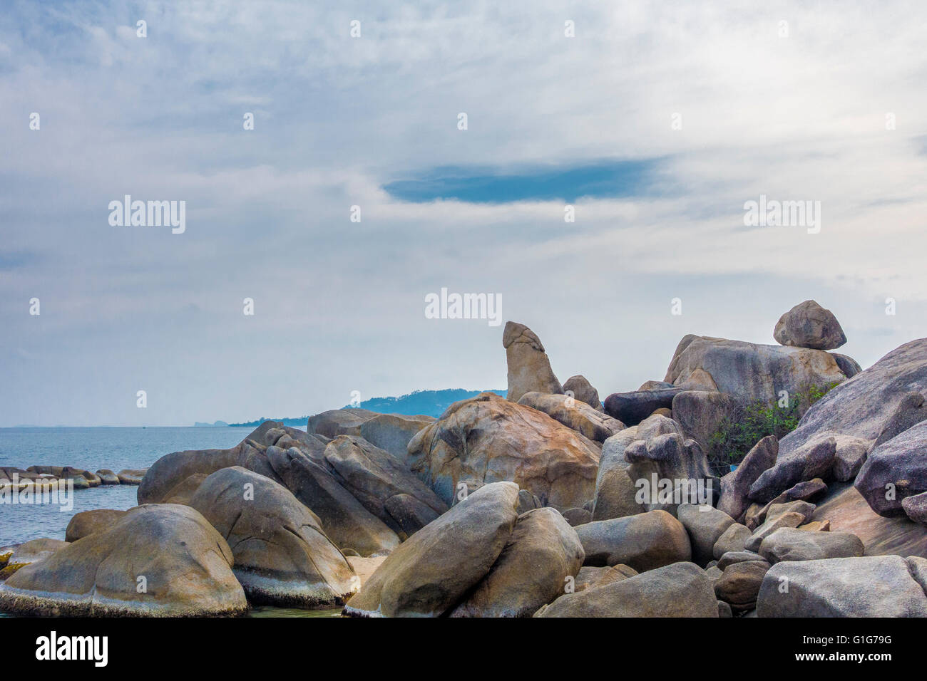 Hin Ta and Hin Yai Rocks, Grand Rocks, Lamai Beach, Koh Samui, Thailand ...