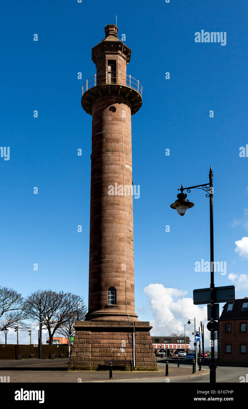 Upper (Pharos) Lighthouse (1840) designed by Decimus Burton Stock Photo ...