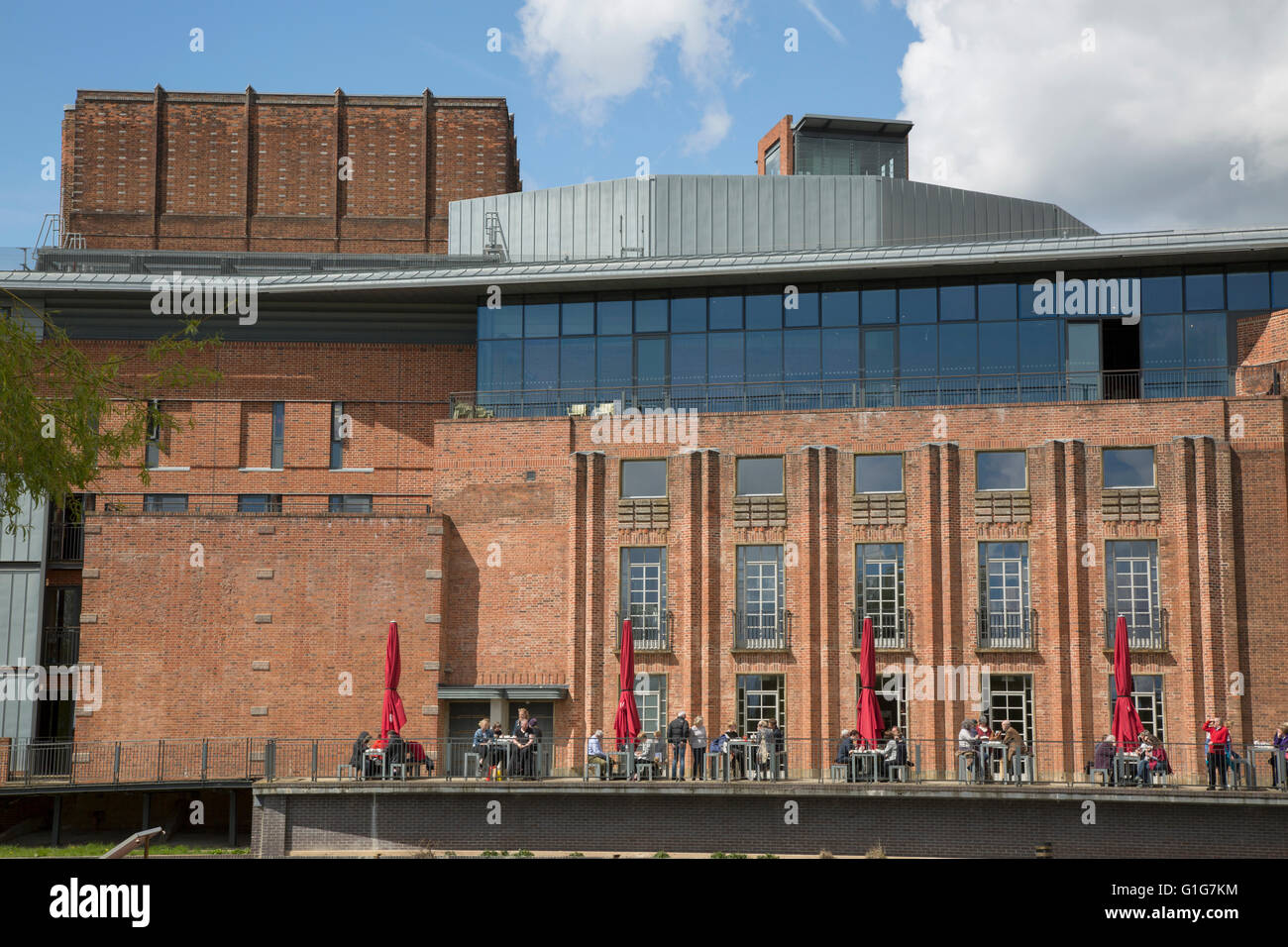 Royal Shakespeare Theatre (RSC); Stratford Upon Avon; England Stock ...