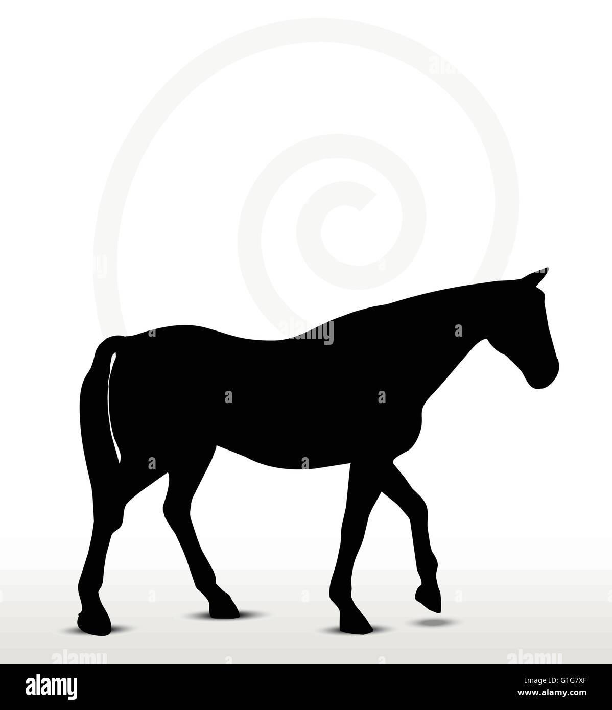 Black nag Stock Vector Images - Alamy