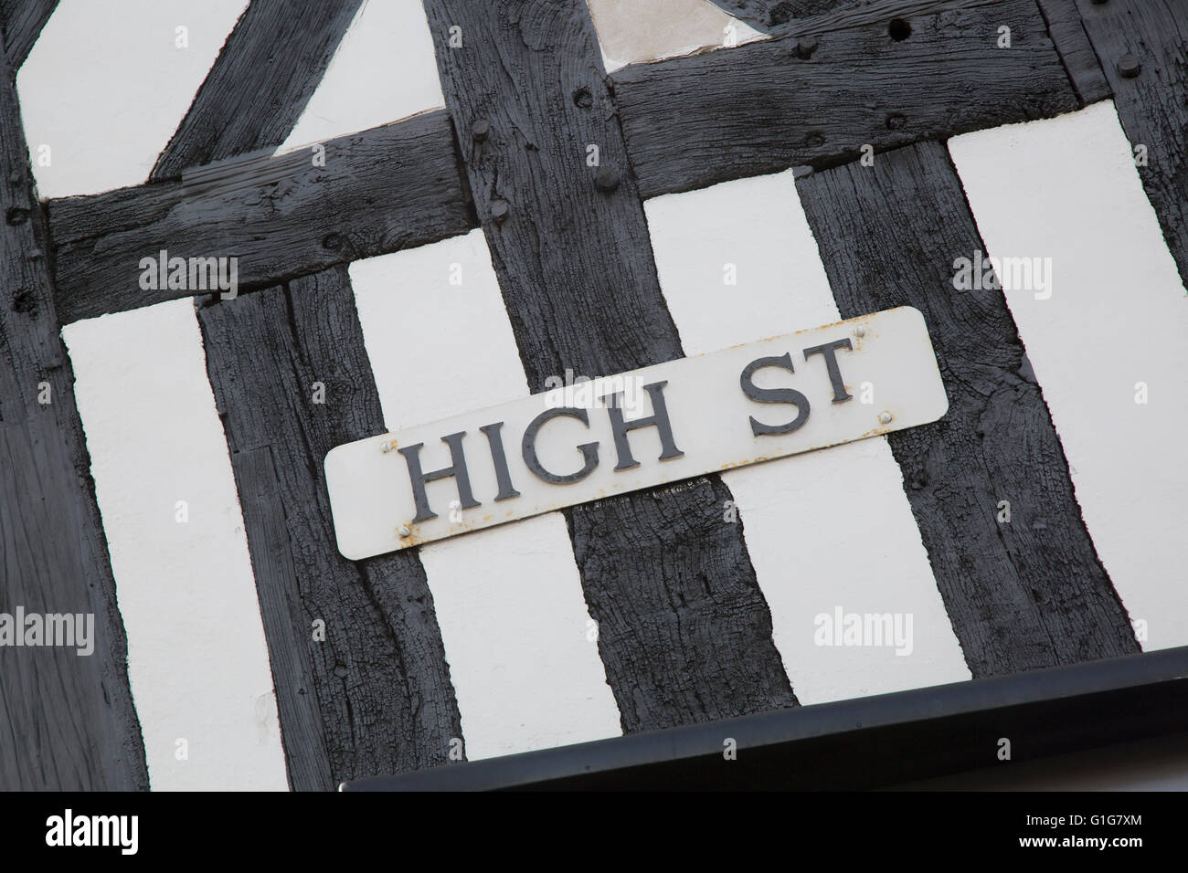 High Street Sign, England, UK Stock Photo - Alamy